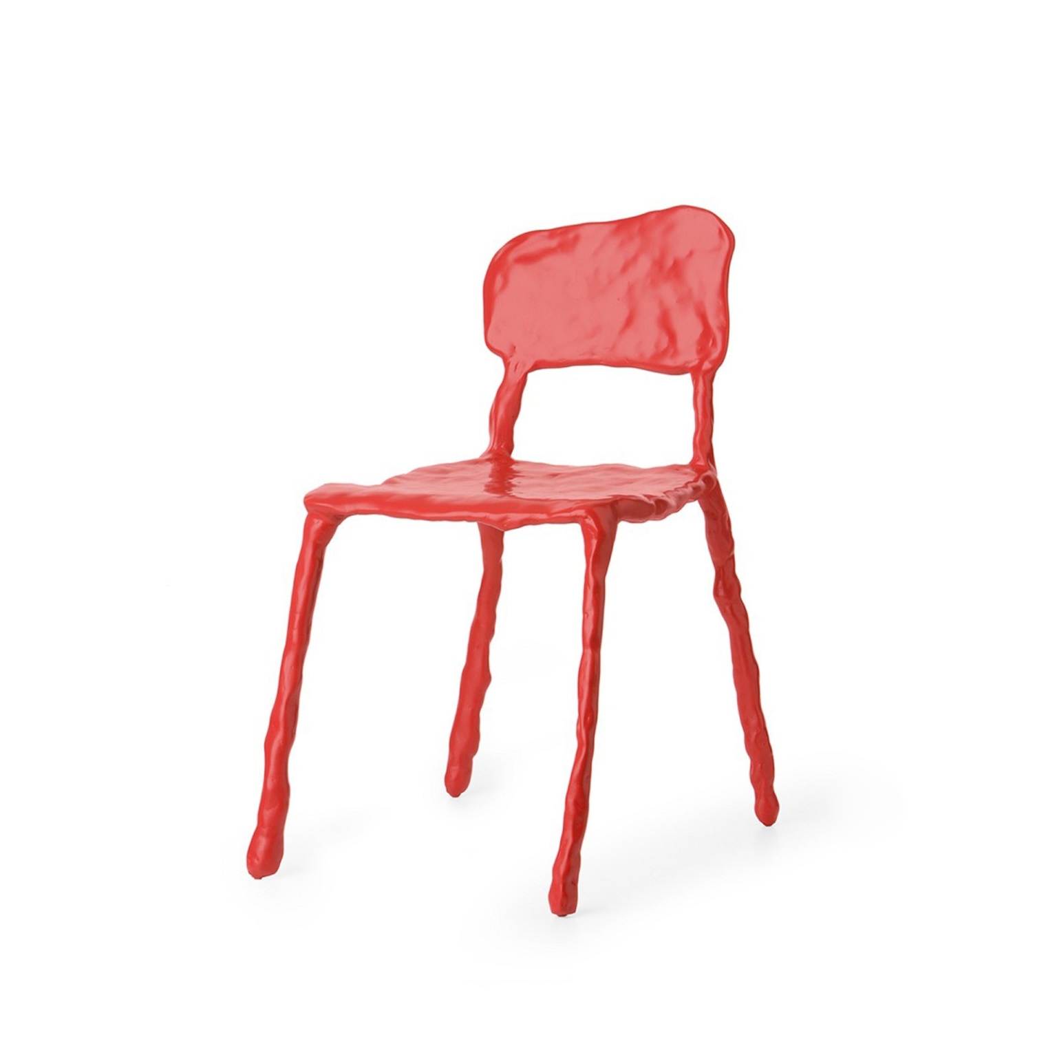 Clay Dining Chair - Red by Maarten Baas - Rossana Orlandi