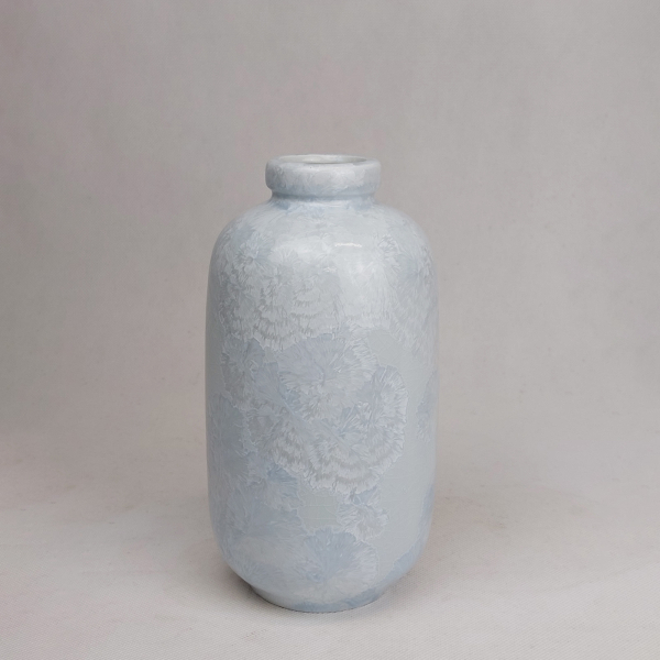 Tall Crystal Vase by Milan Pekar - Rossana Orlandi
