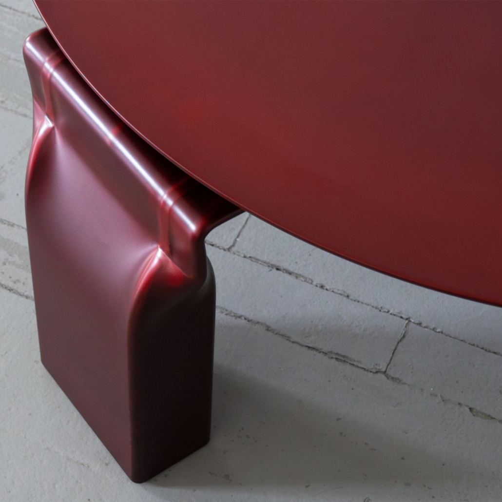 Tube table circle by Tim Teven - Rossana Orlandi